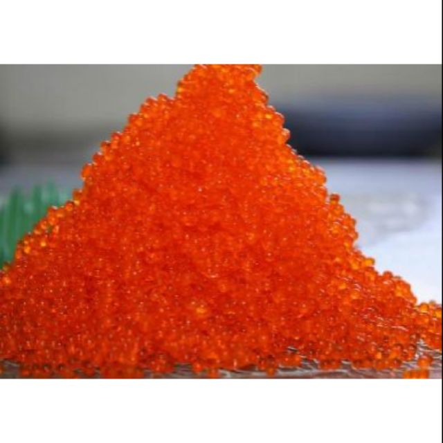 Halal Orange Ebiko (Capelin Fish Roe) 500gm | Shopee Malaysia