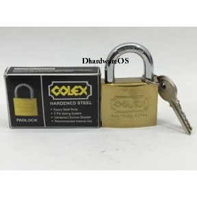 50mm Colex Padlock (Rain resistance/Hardening full brass) | Shopee Malaysia