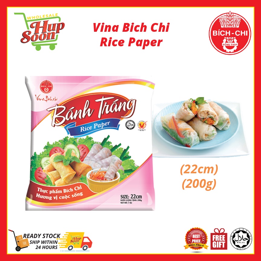 VINA BICH CHI Vietnam Rice Paper Square/ Round - | Shopee Malaysia