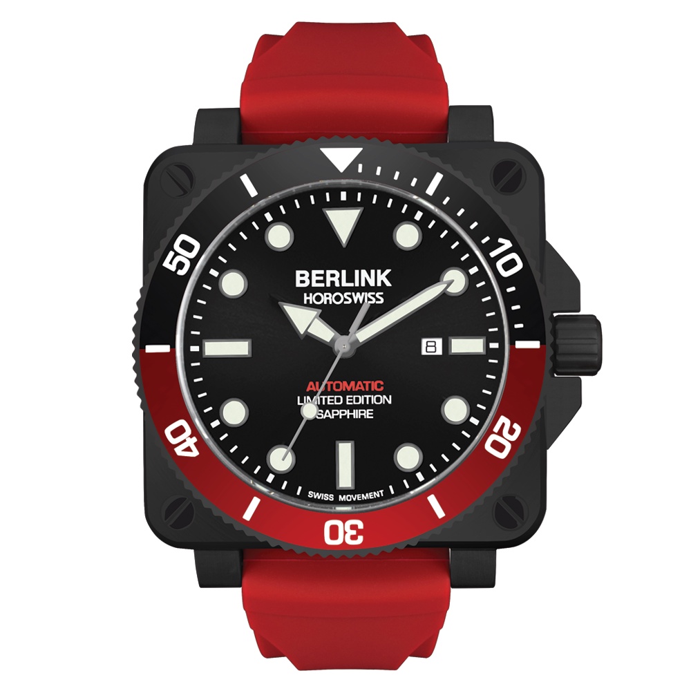BERLINK SWISS Sapphire Water Resist Men Watch BK8010-G16 | Shopee Malaysia