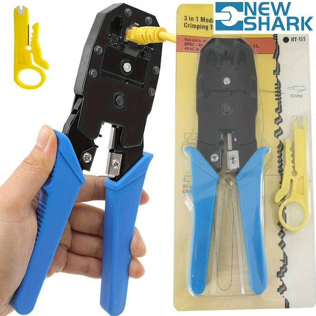 Network Crimper - Connector Crimper Pliers, for Network and ...