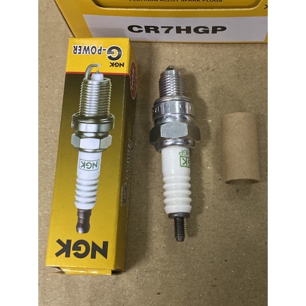 NGK G Power Spark Plug CR7HGP EX5/Dream/Wave 100 / C70 / Ego/Solariz ...