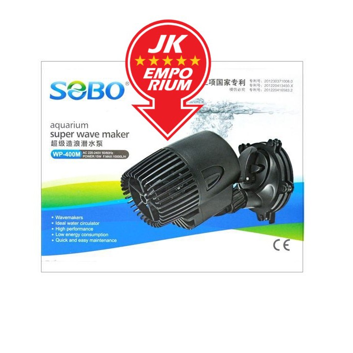 Sobo Wave Maker Wavemaker Aquarium Flow Pump WP-50M WP-100M WP-200M WP ...