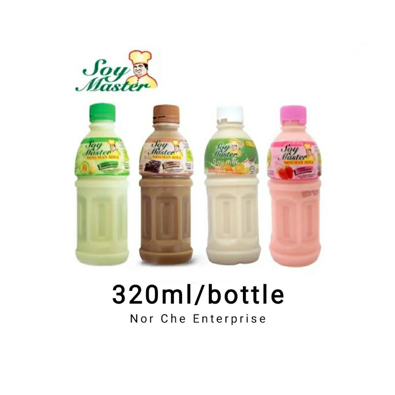 SoyMaster Soy Milk Drinks Air Susu Soya Segar Sedap Strawberry ...