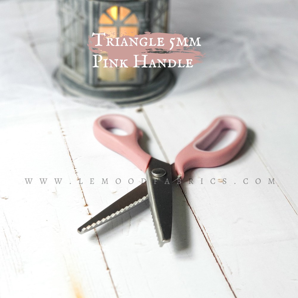 Le Mood Pinking Shears Zig Zag Fabric Scissors Gunting Kain Gunting ...