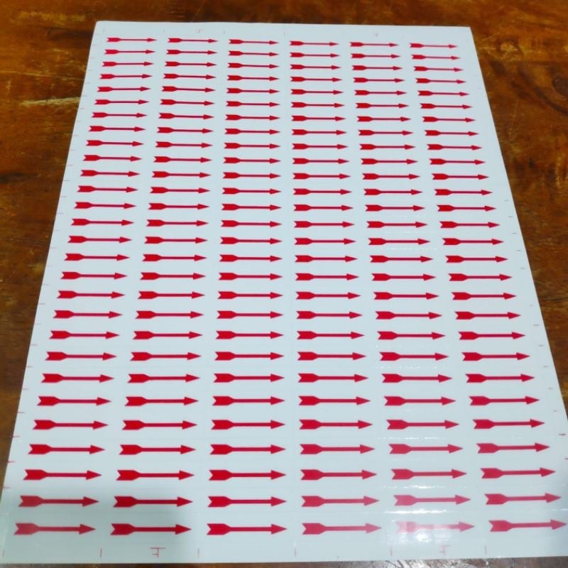 [ready stock] Transparent Arrow Sticker Small for Error and Defect ...