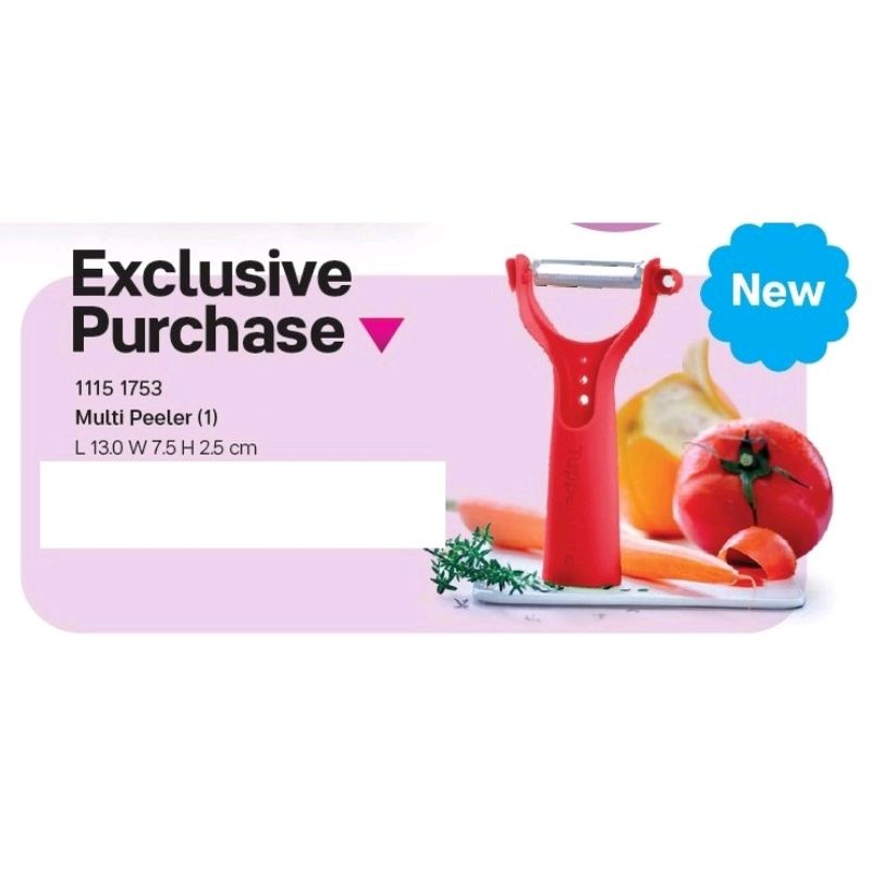 Tupperware Multi Peeler (1pc) | Shopee Malaysia