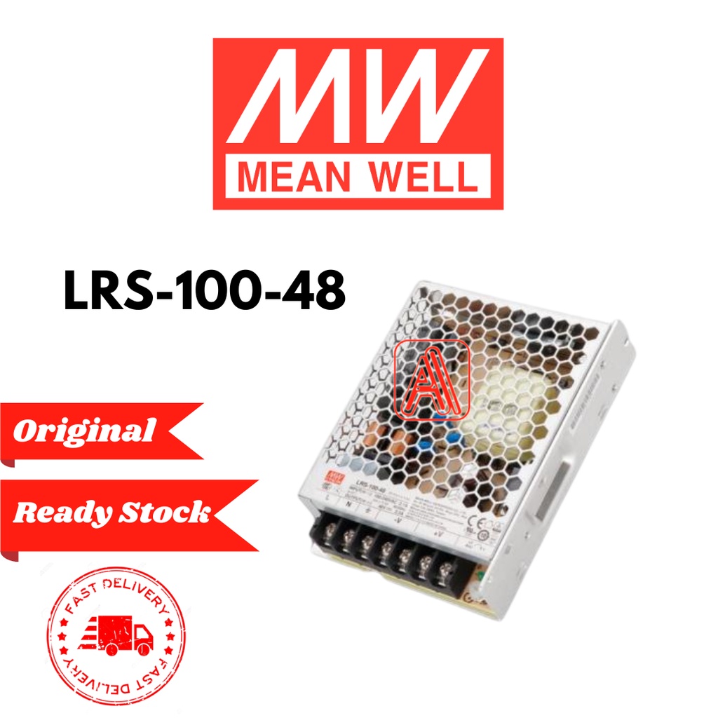 Mean Well LRS-100-48 100W 48V 2.3A MeanWell Power Supply | Shopee Malaysia