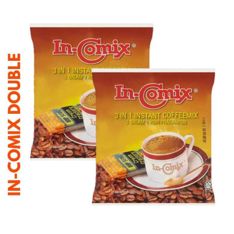 IN-COMIX 3 in 1 Instant Coffee Select three Variations | Shopee Malaysia