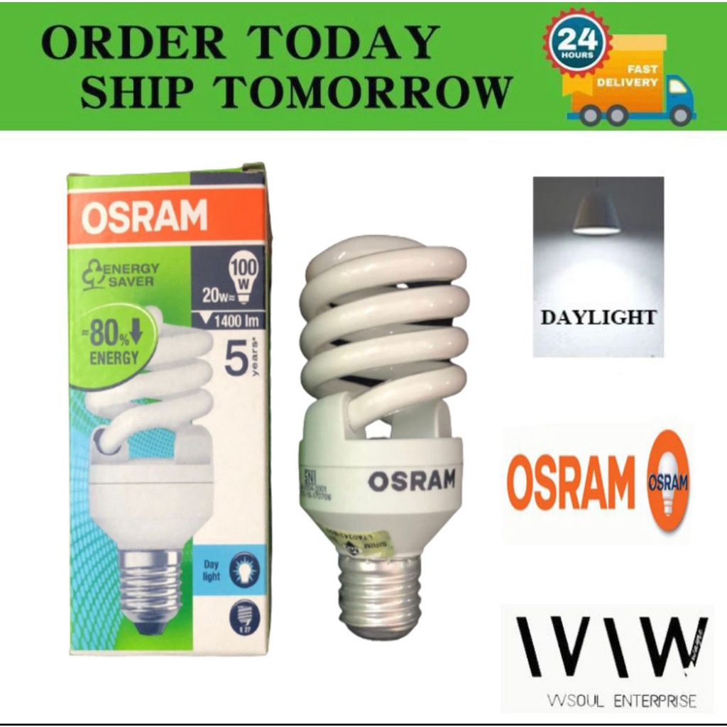 Mentol Lampu /Bulb Mentol Jimat Tenaga Lampu Siling Downlight /Spiral ...