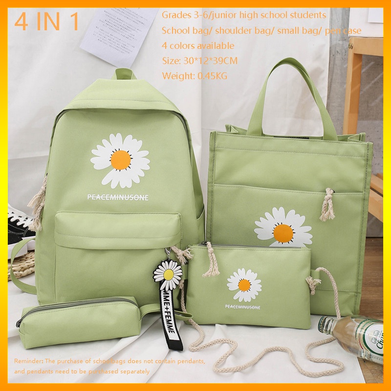 The new 4 IN 1 waterproof school bag elementary school grade 3-6 junior ...