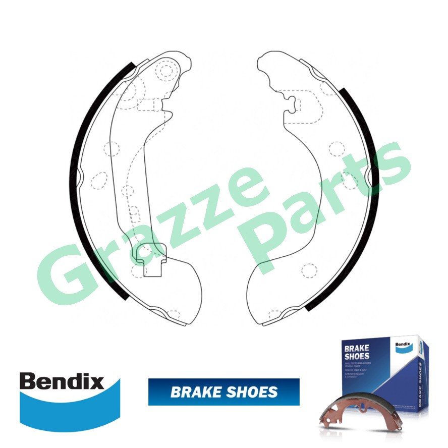 Bendix Brake Shoe Rear for D1827 - Nissan Almera 1.5 N17 | Shopee Malaysia