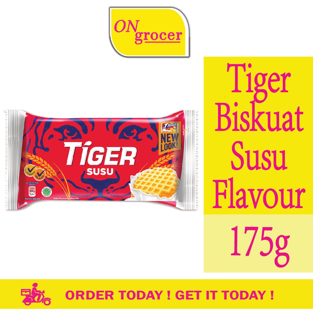 Tiger Biskuat Susu Flavour 175g | Shopee Malaysia