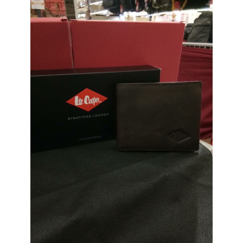 Original LEE COOPER Leather,FENG SHUI WALLET (YLW066-G1-60890) | Shopee ...