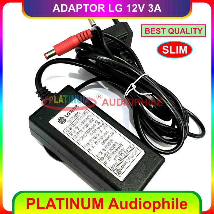 Pure LG 12V 3A ADAPTER DVR Cctv Camera LED Light Amplifier | Shopee ...