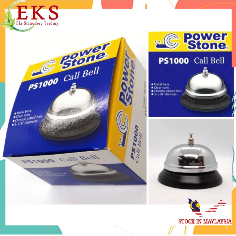 POWER STONE CALL BELL METAL BASE CLEAR TONE | Shopee Malaysia