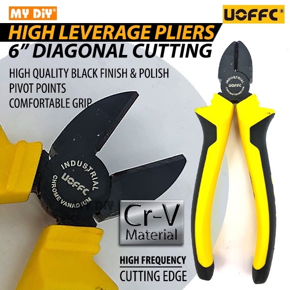 MYDIYHOMEDEPOT - UOFFC CRV COMBINATION PLIER DIAGONAL CUTTING PLIER ...