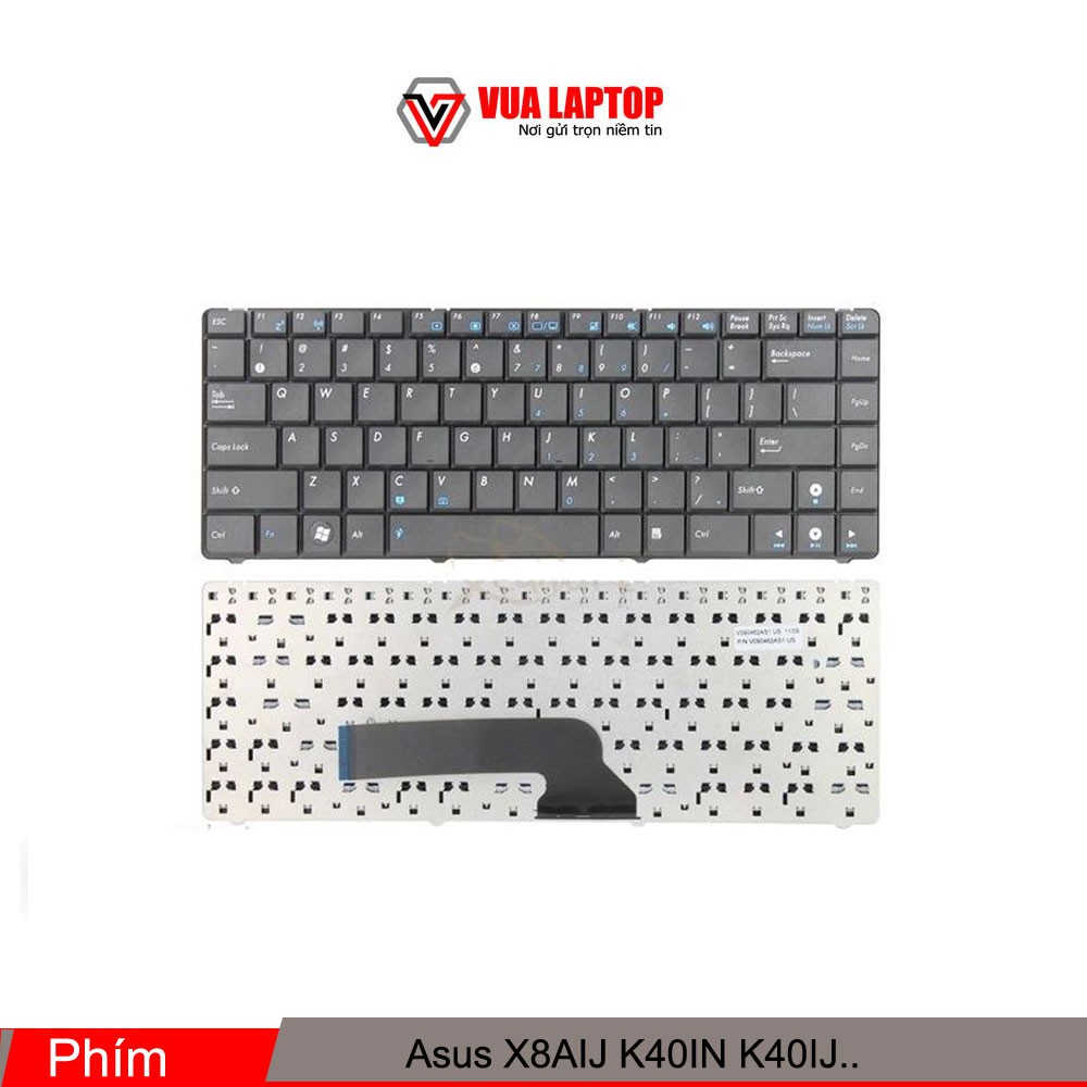 Asus X8AIJ K40IN K40IJ K40 X8A Laptop Keyboard | Shopee Malaysia