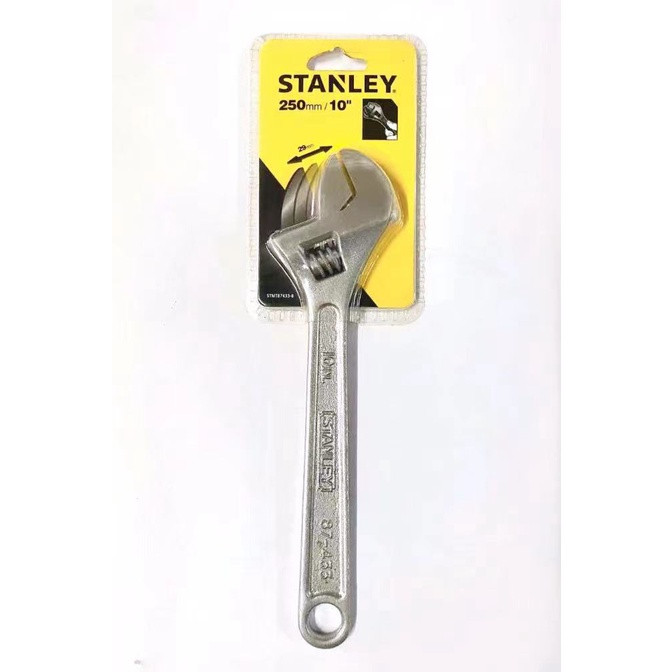 8"/10"/12" STANLEY ADJUSTABLE SPANNER WRENCH / SPANA BOLEH LARAS ...