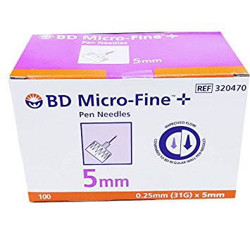 BD MICRO-FINE NEEDLE 5MM (100'S) | Shopee Malaysia