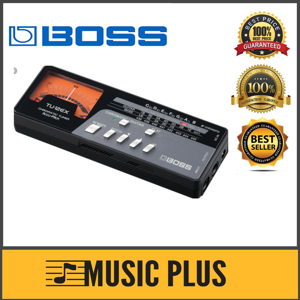 Boss TU-12EX Guitar and Bass Chromatic Tuner (TU12EX) | Shopee Malaysia