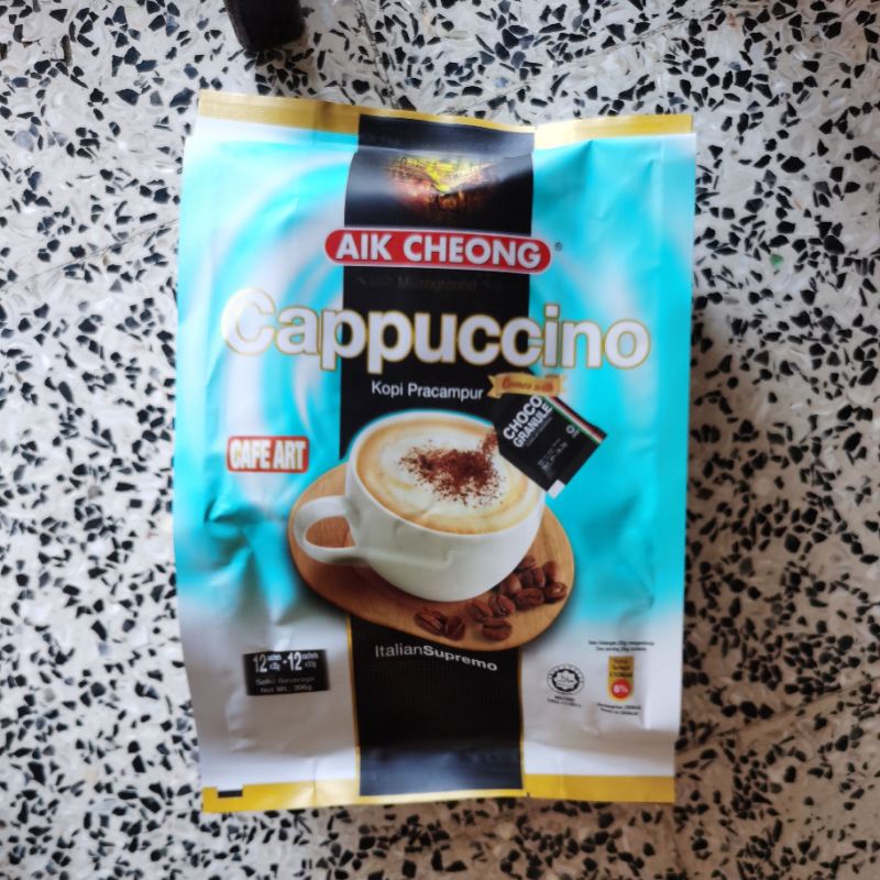 Aik Cheong Cappuccino 25g (12 sachets) | Shopee Malaysia