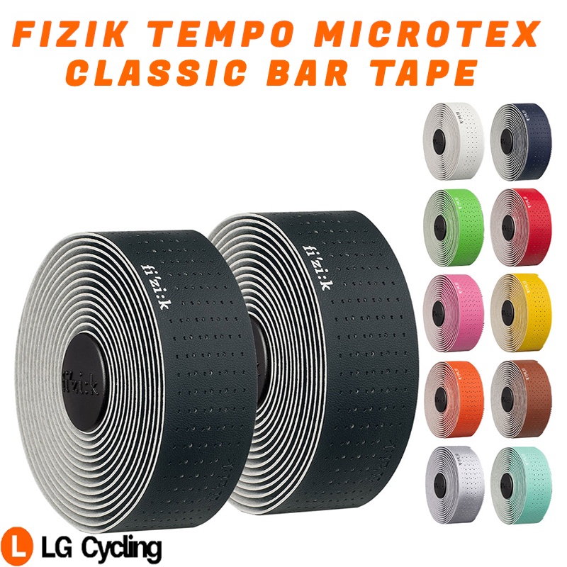 Fizik Tempo Microtex Classic Bar Tape Comfortable 2mm Thin Microtex ...