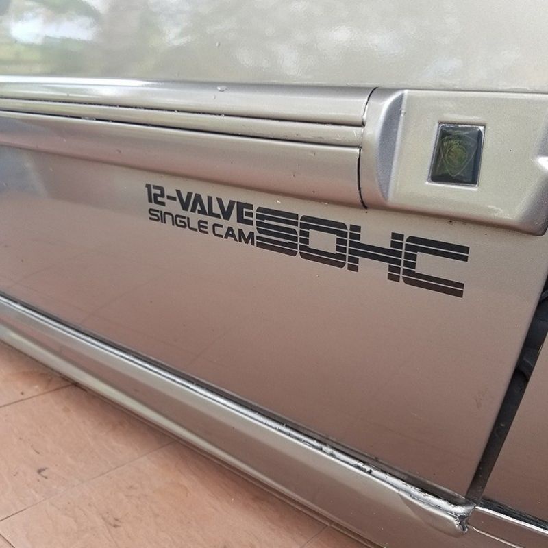 SOHC 12 VALVE SINGLE CAM PROTON WIRA/SAGA STICKER TEPI PINTU | Shopee ...