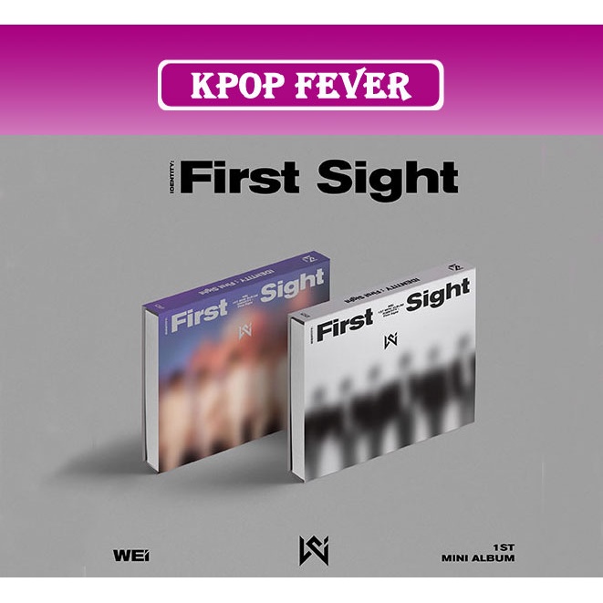 WEI - IDENTITY : FIRST SIGHT 1st MINI ALBUM CD PHOTOBOOK PHOTOCARD ...