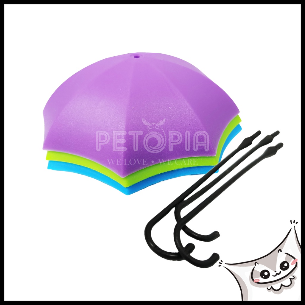 Sugar Glider Exercise Gliding Platform [Umbrella Design] | PETOPIA Sugar Glider Exercise Toy ...