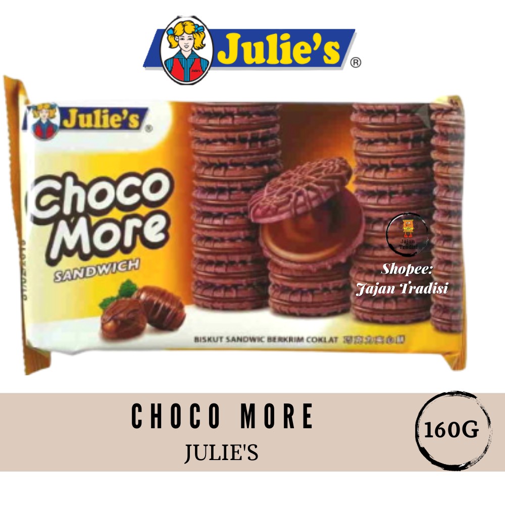 [120G - 165G] JULIE'S PEANUT BUTTER/ CHEESE/ LEMON CHOCO MORE/ DARK ...