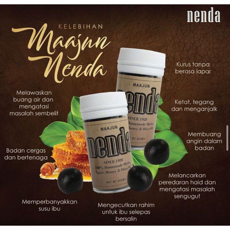 maajun NENDA (80grm) | Shopee Malaysia
