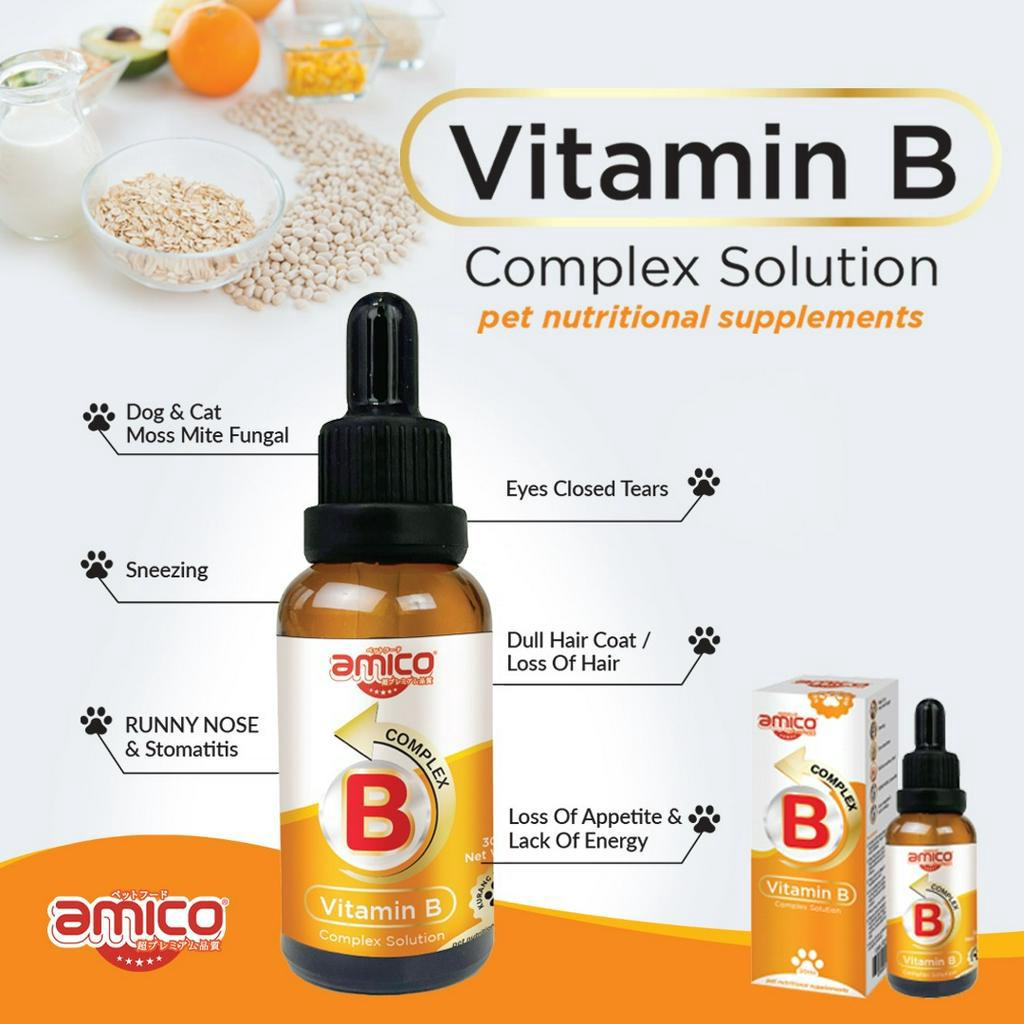 AMICO VITAMIN B COMPLEX SOLUTION 30ML | Shopee Malaysia