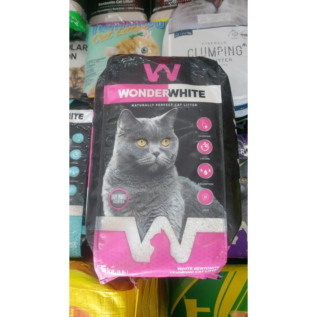 Wonder White Cat Litter 8.5L / 5Kg Pasir Kucing Murah Berkualiti - MADE ...