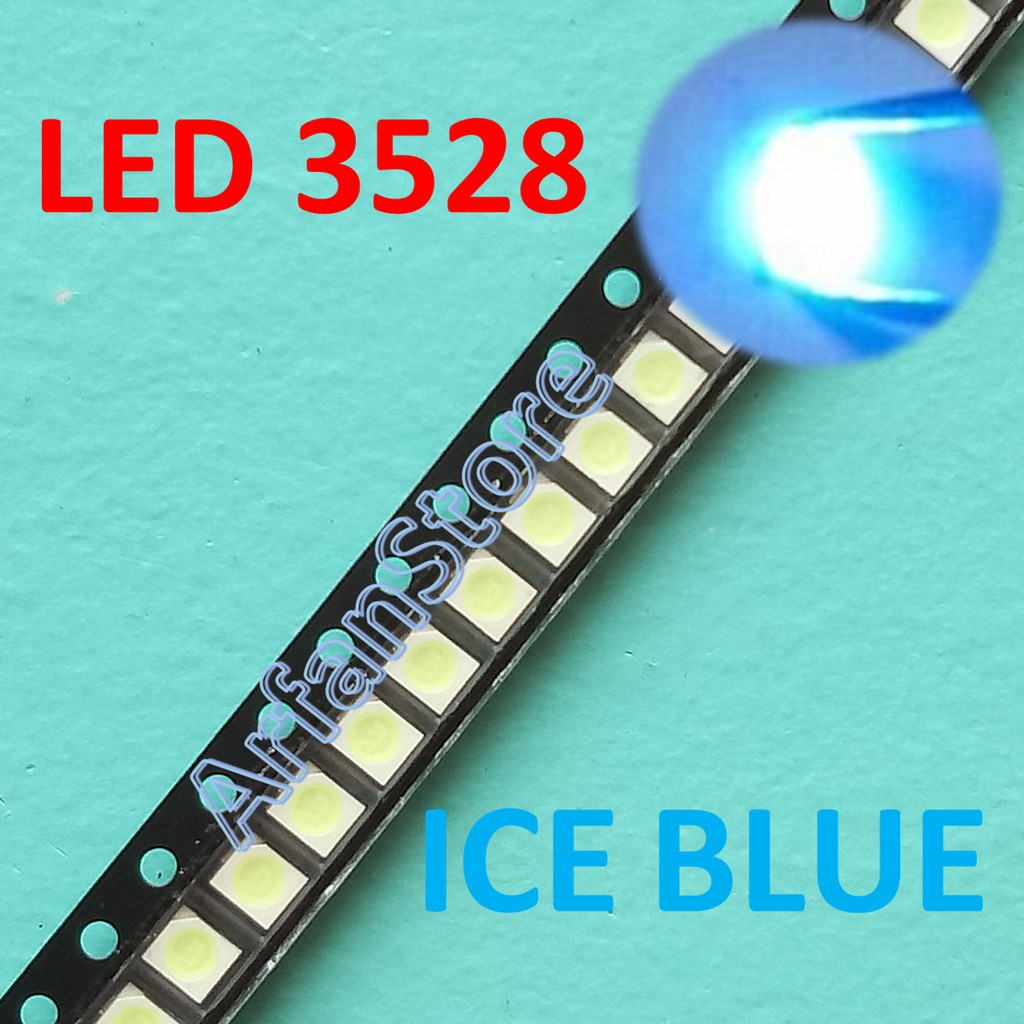 LED 3528 2835 Ice Blue SMD Chip Light Blue PER 25PCS | Shopee Malaysia