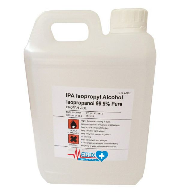 Pure Isopropyl Alcohol IPA 99.9% 🔥READY STOCK🔥[Rubbing Alcohol] | Shopee Malaysia