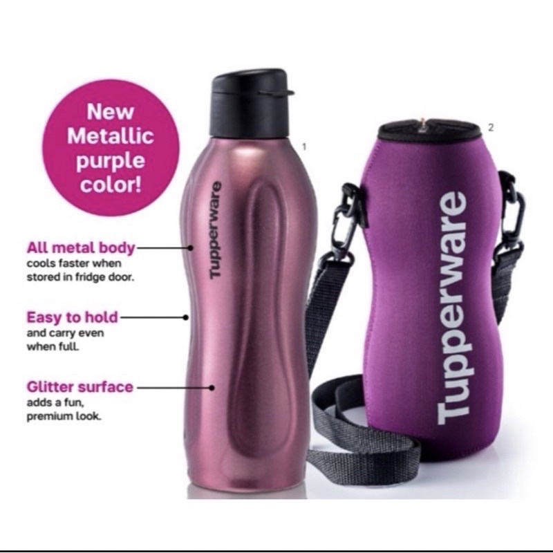 Tupperware Stainless Steel Eco Bottle 880ml (1pc) | Shopee Malaysia