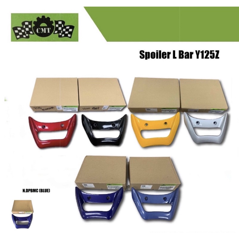 SPOILER RXZ /Y125Z IRON BAR HANDLE SEAT FOR Y125Z / L BAR / HANDLE BAR ...