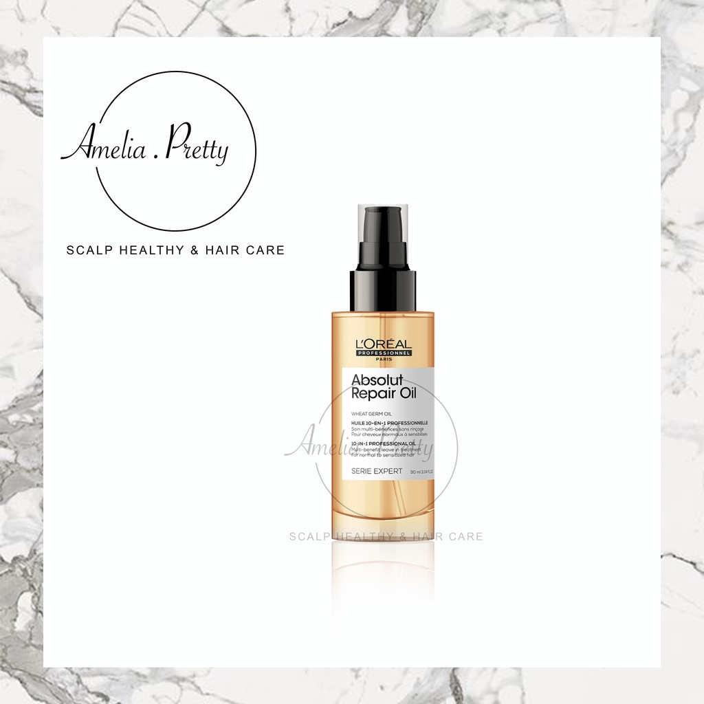 Loreal Professionnel Serie Expert Absolut Repair Oil 90ml ( Leave-in ...