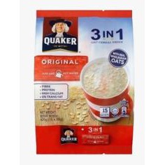 Quaker Q-Vital 3 in 1 Original 15 x 28 g | Shopee Malaysia