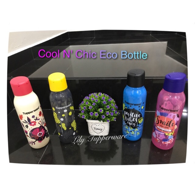 Tupperware Cool N Chic Eco Bottle Set ( 4pcs ) 750ml | Shopee Malaysia