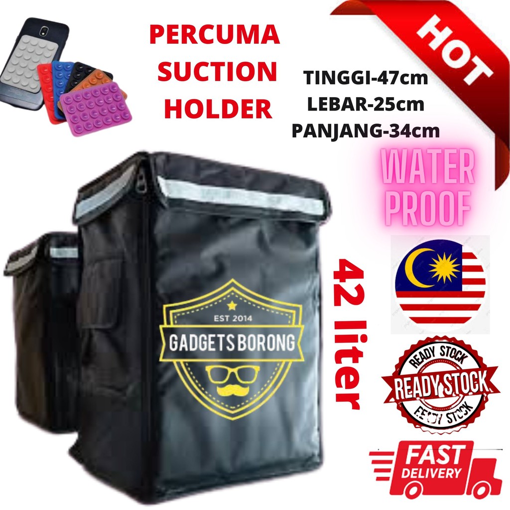 [Ready Stock[ Beg Delivery Murah Dan Quality Tinggi Food Delivery Bag ...