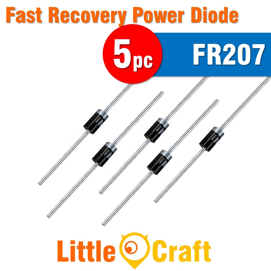 5pcs FR207 Diode Fast Recovery Power Diode | Shopee Malaysia