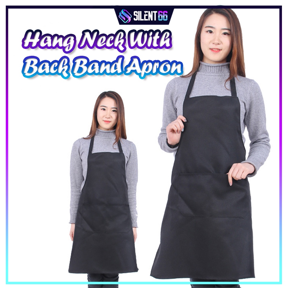 READY STOCK Hang Neck Apron Overall Apron Murah Apron Dapur Kitchen ...