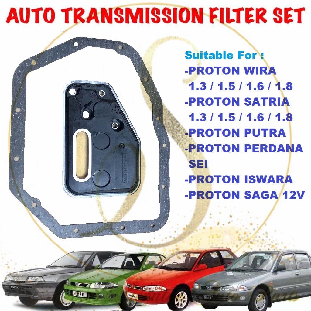 OEM Auto Transmission Filter Set ATF MD737840 PROTON WIRA SATRIA SATRIA ...