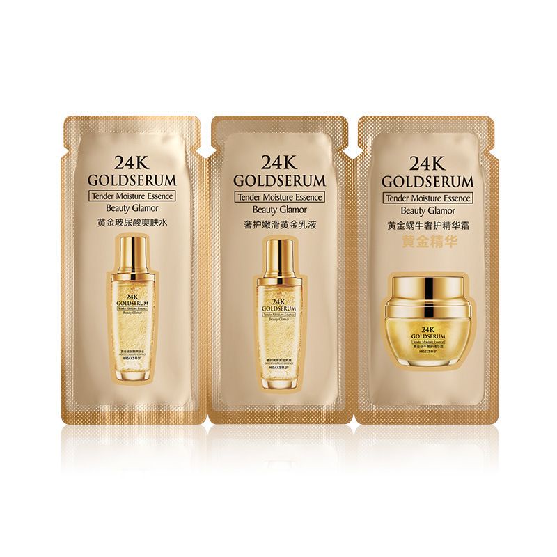 WHOLESALE [3in1]Hiisees 24K Gold Serum GGG Advanced Repair | Shopee ...