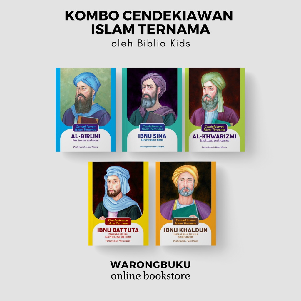Biblio Press - Kombo Cendekiawan Islam Ternama (2022) | buku ibnu sina ...
