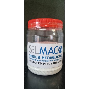 Sodium Metasilicate, pentahydrate (SILMACO BELGIUM) 1.0 KG | Shopee ...