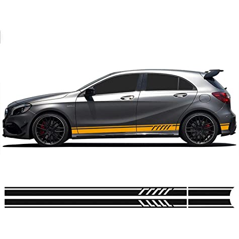 Car Sticker AMG Stripe Design for Side Body | Shopee Malaysia