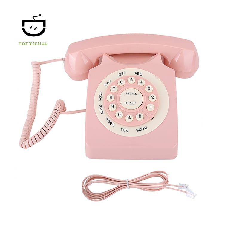 Retro Phone 80's Classic Phone/Landline Phone/Home/Hotel Corded Phone ...